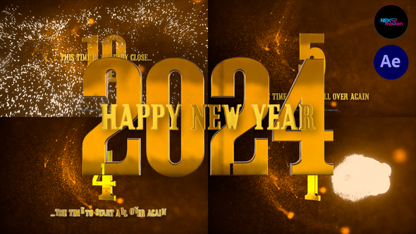 Happy New Year Countdown, After Effects Project Files | VideoHive