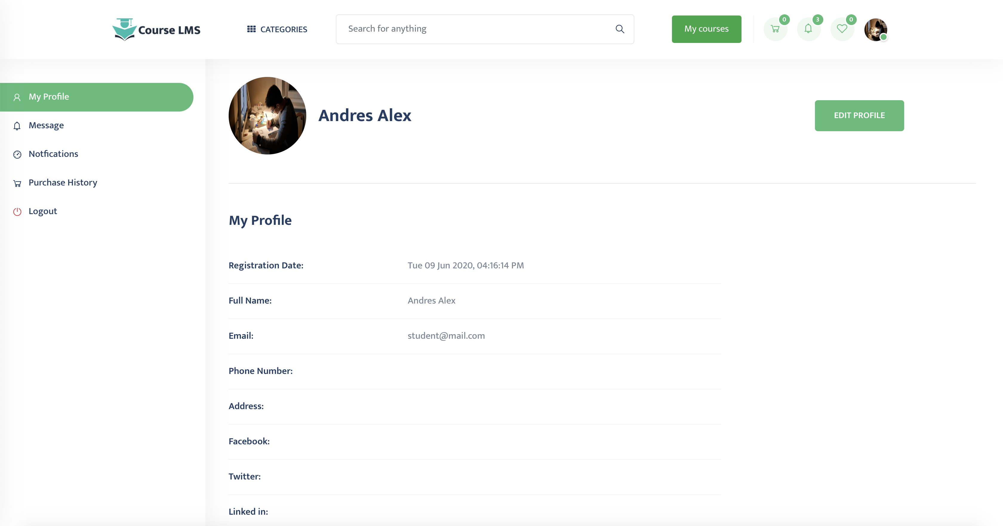 Course LMS - Online Learning Management System by imjol | CodeCanyon