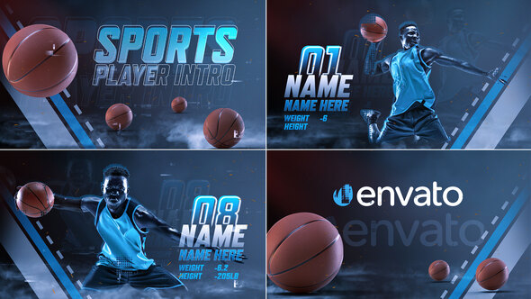 Basketball Player Intro, After Effects Project Files | VideoHive
