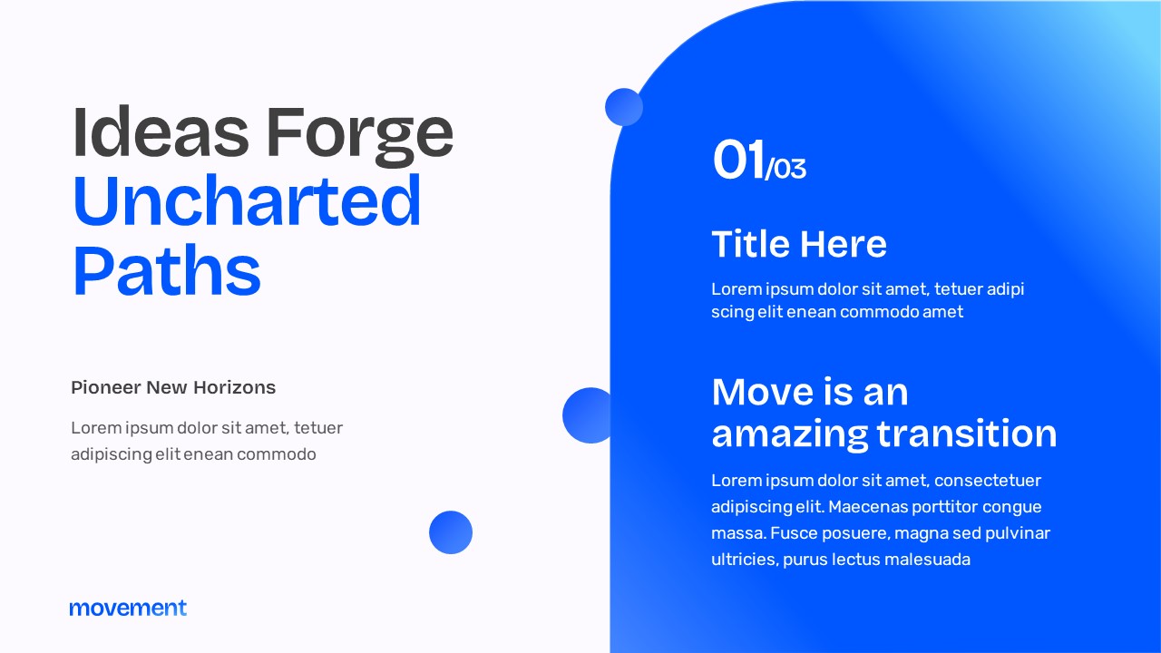 Movement Premium Morph Animation Powerpoint Template, Presentation ...