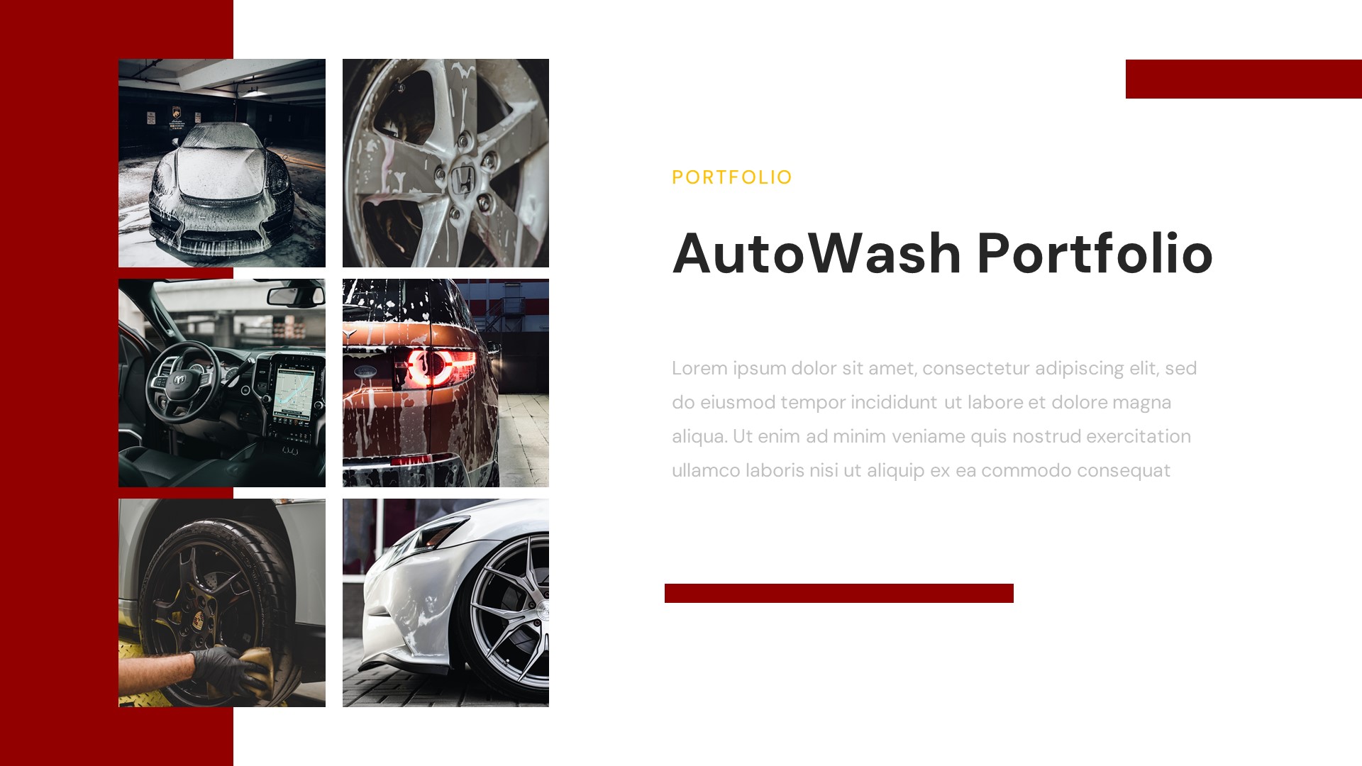AutoWash - Car Wash PowerPoint Template, Presentation Templates ...