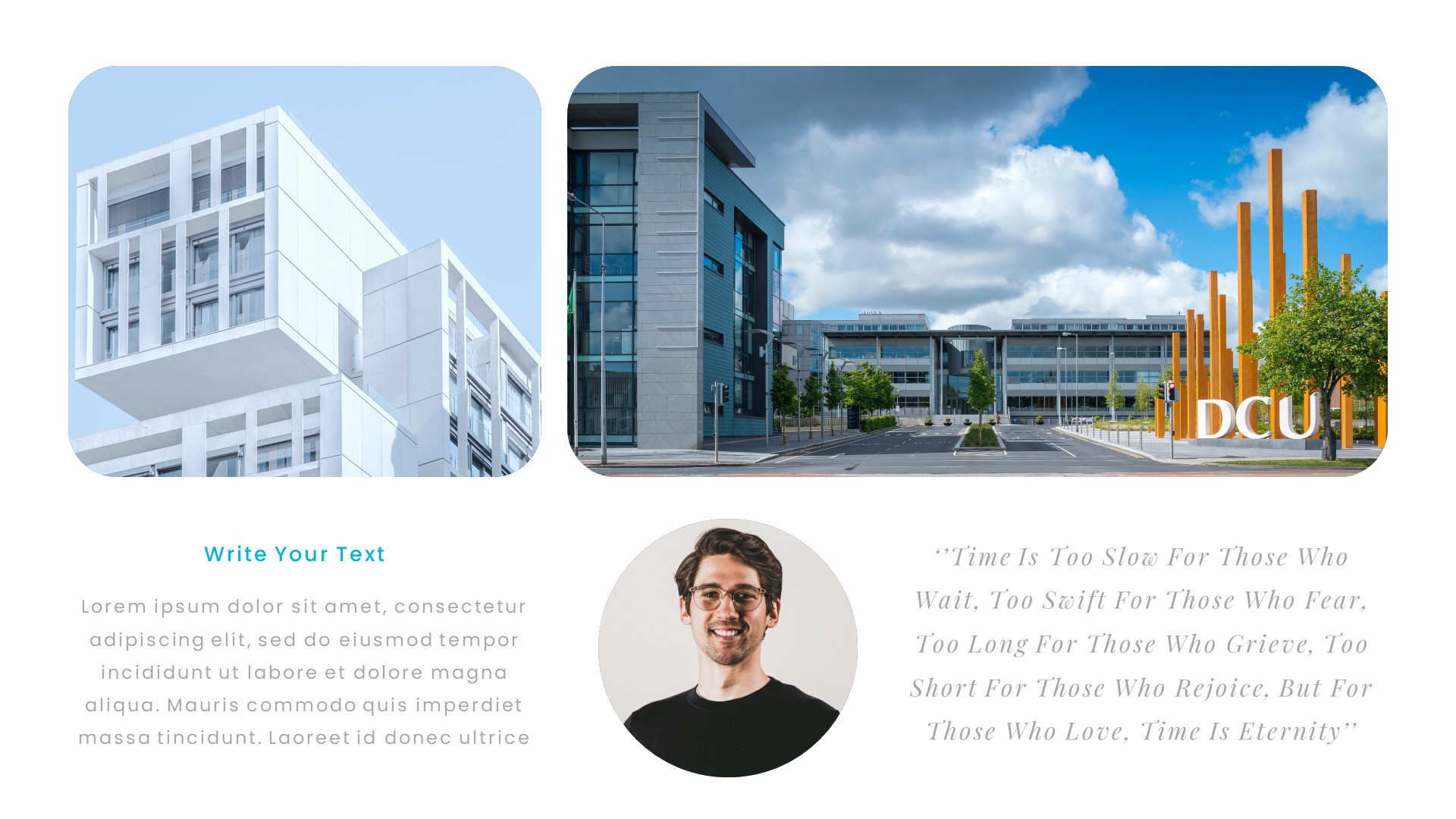 Education University Google Slides Template, Presentation Templates