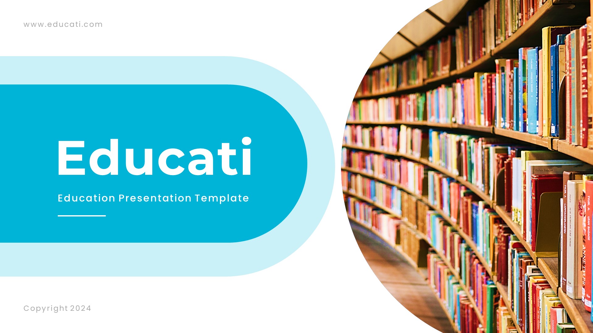 Educati - Education University PowerPoint Template, Presentation Templates
