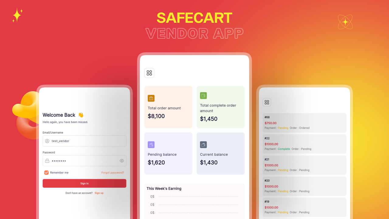 Vendor App Safecart Ecommerce Platform By Byteseed Codecanyon