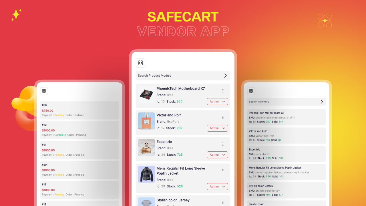 Vendor App - Safecart eCommerce Platform by byteseed | CodeCanyon