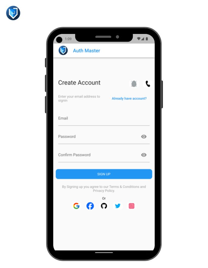 AuthMaster: Secure Authentication Module for Flutter by aveosoft | CodeCanyon