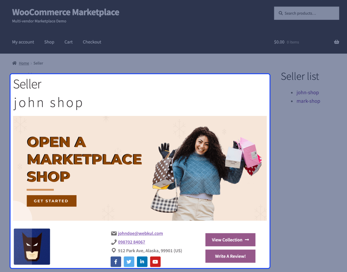 WordPress WooCommerce Multi Vendor Marketplace Plugin by webkul ...