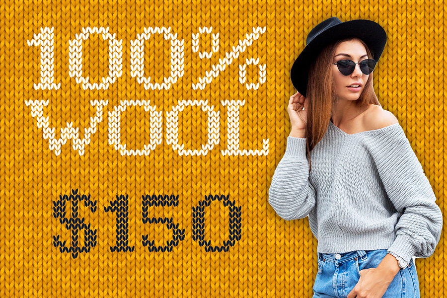 Knitto Font, Fonts | GraphicRiver