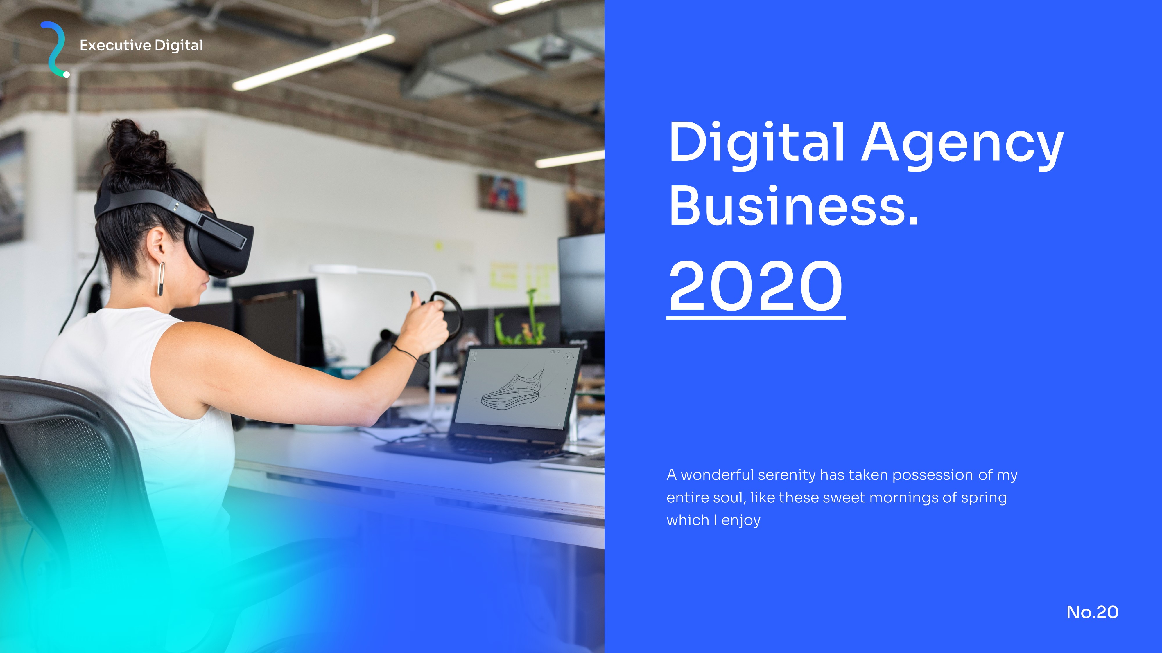 Executive Digital Powerpoint Template, Presentation Templates ...