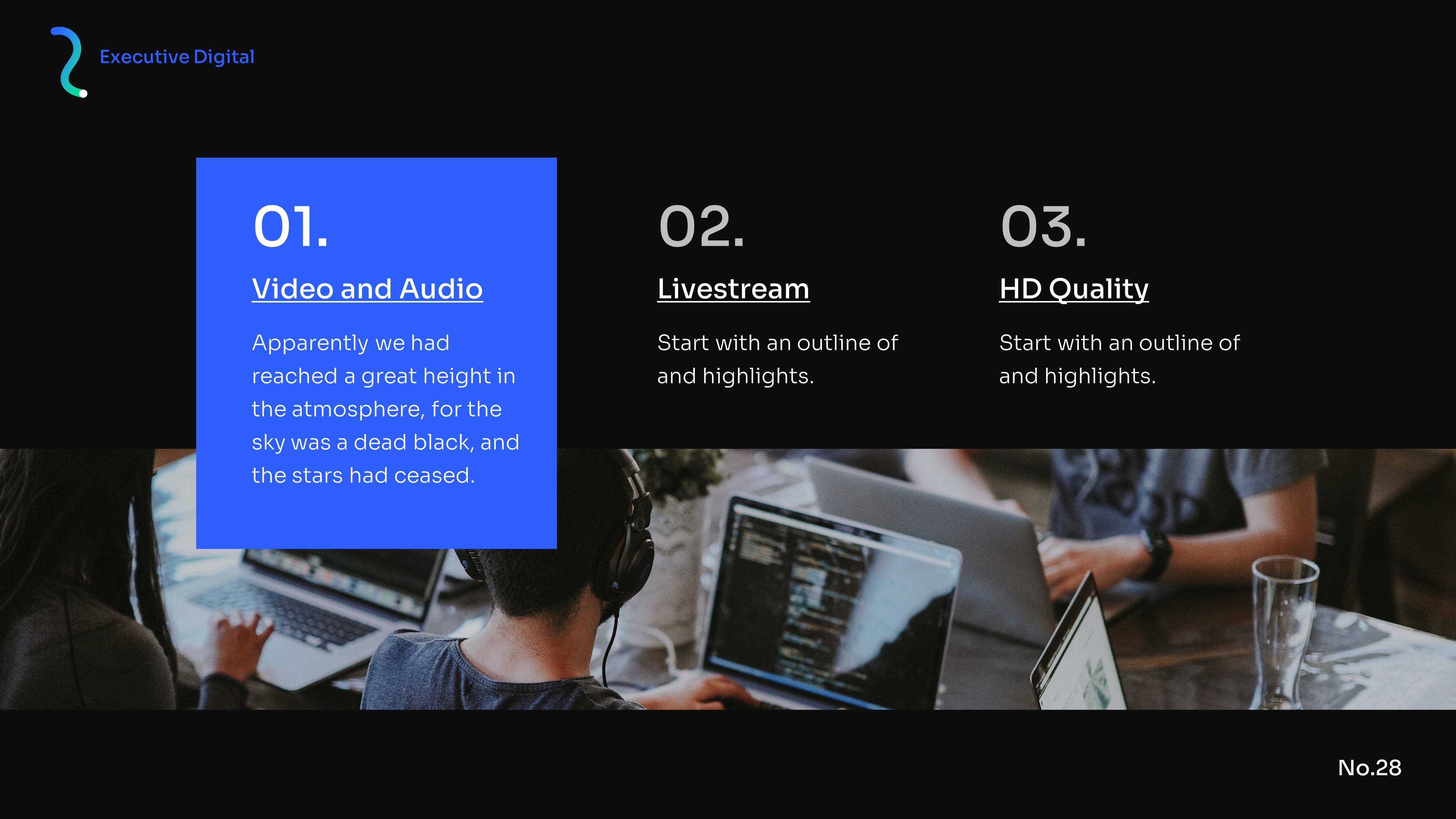 Executive Digital Powerpoint Template, Presentation Templates ...