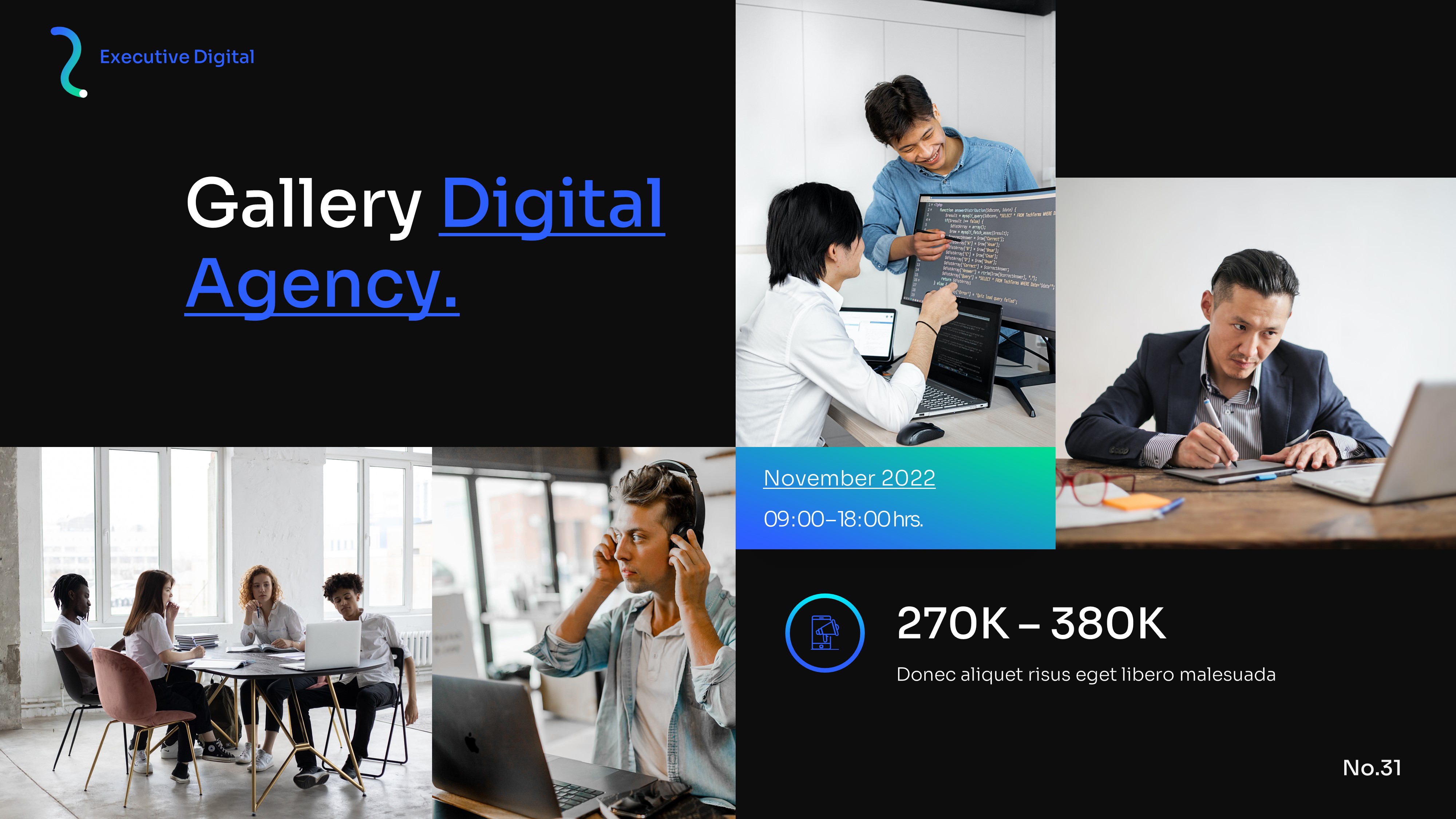 Executive Digital Powerpoint Template, Presentation Templates ...