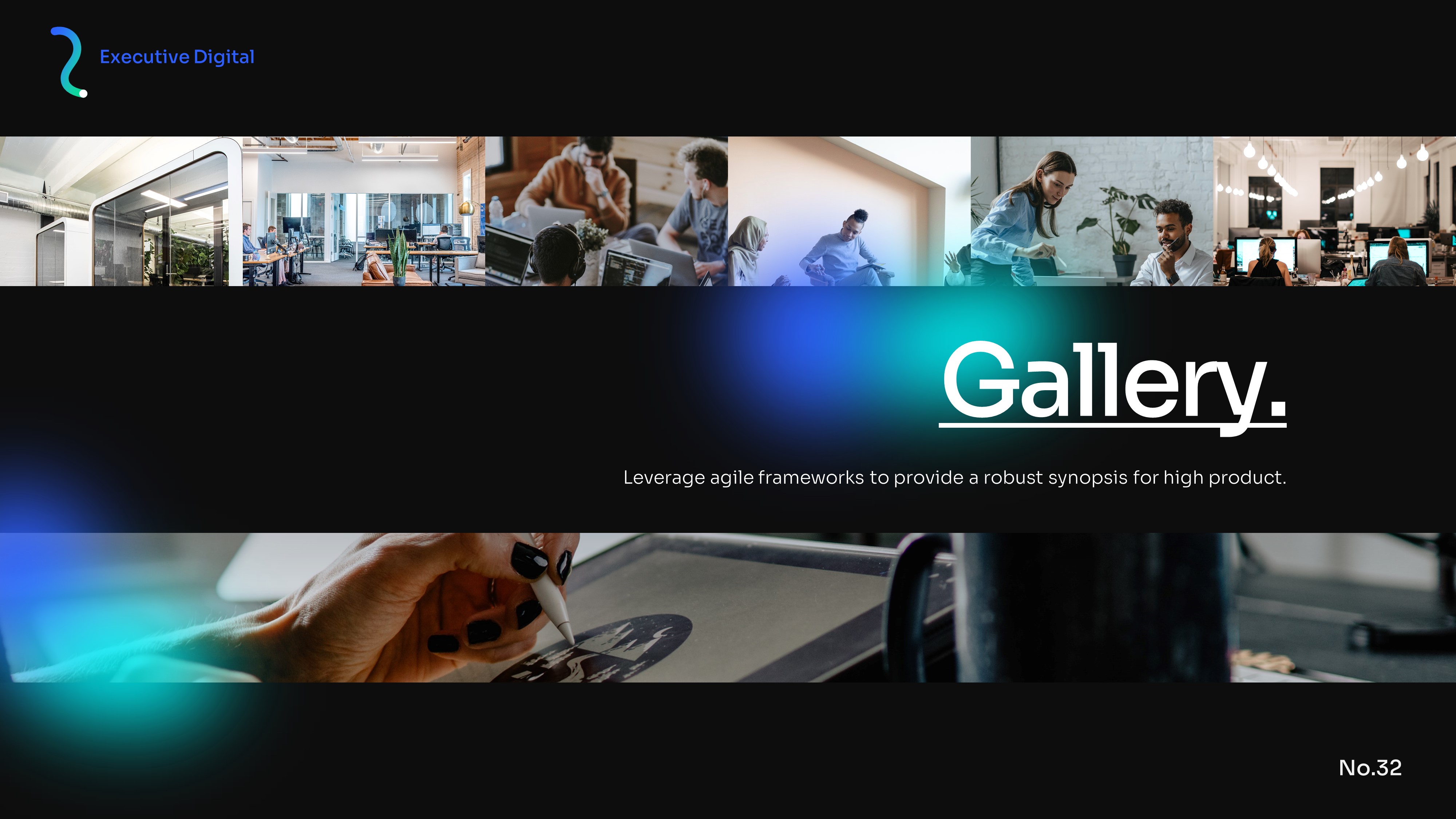 Executive Digital Powerpoint Template, Presentation Templates ...