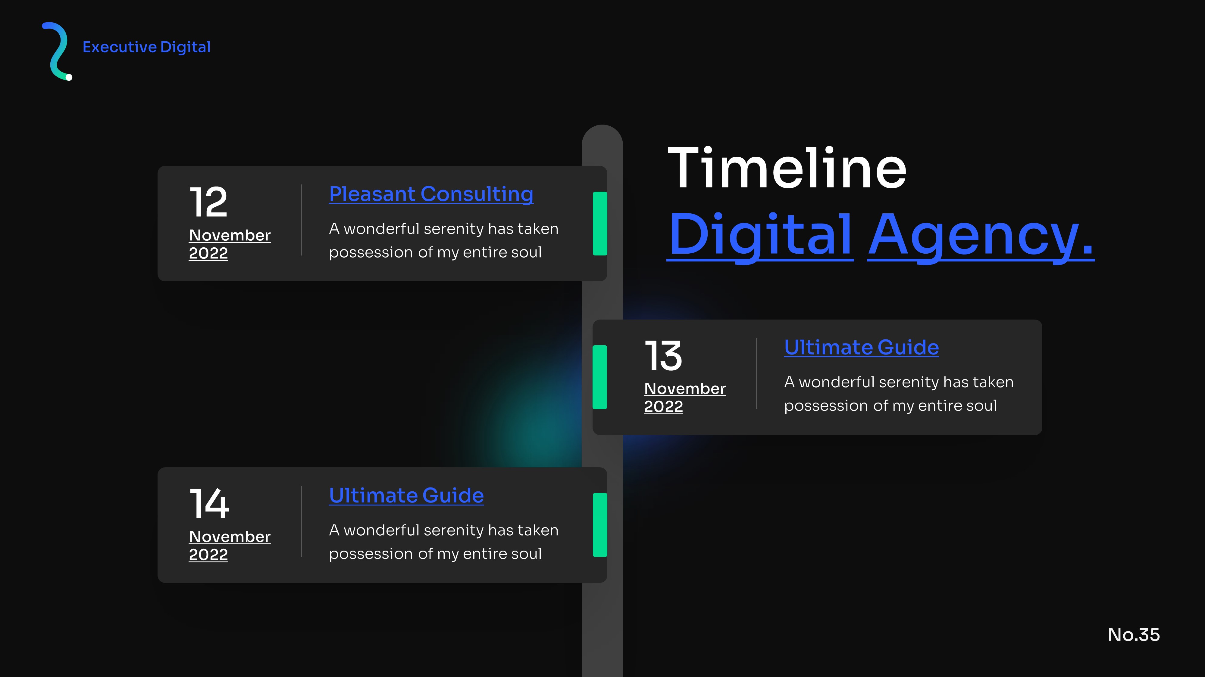 Executive Digital Powerpoint Template, Presentation Templates ...