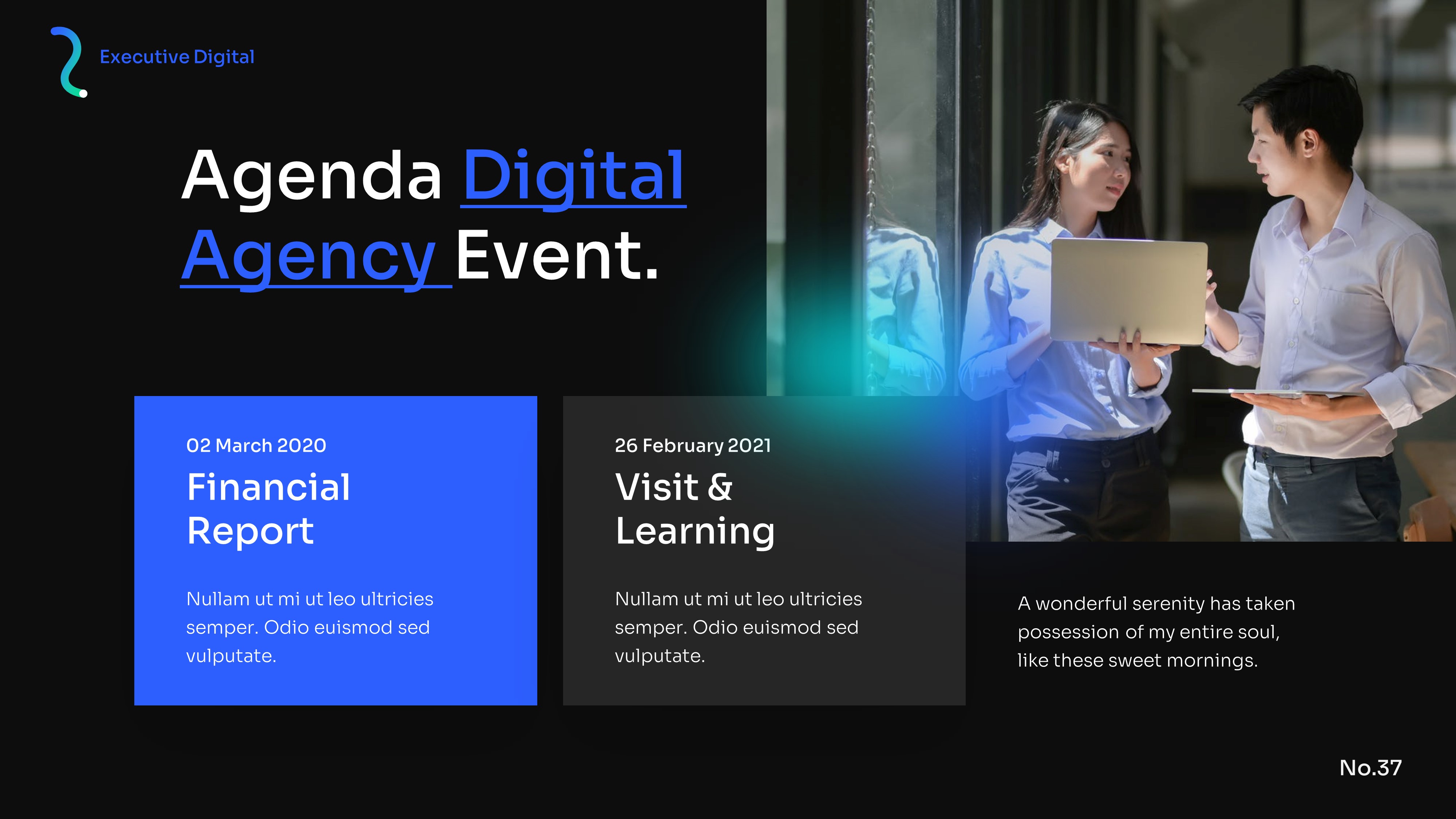 Executive Digital Powerpoint Template, Presentation Templates ...