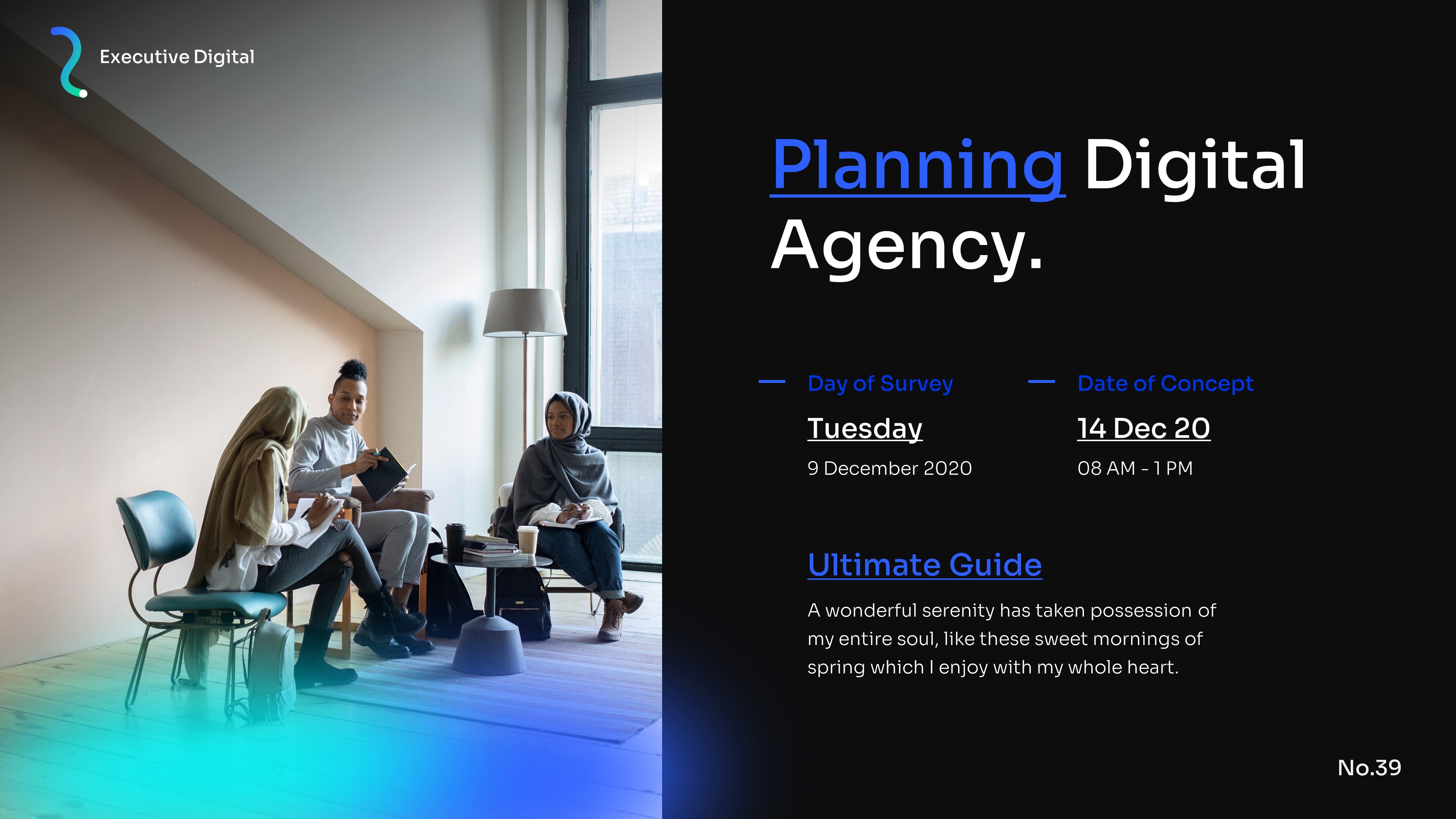 Executive Digital Powerpoint Template, Presentation Templates ...