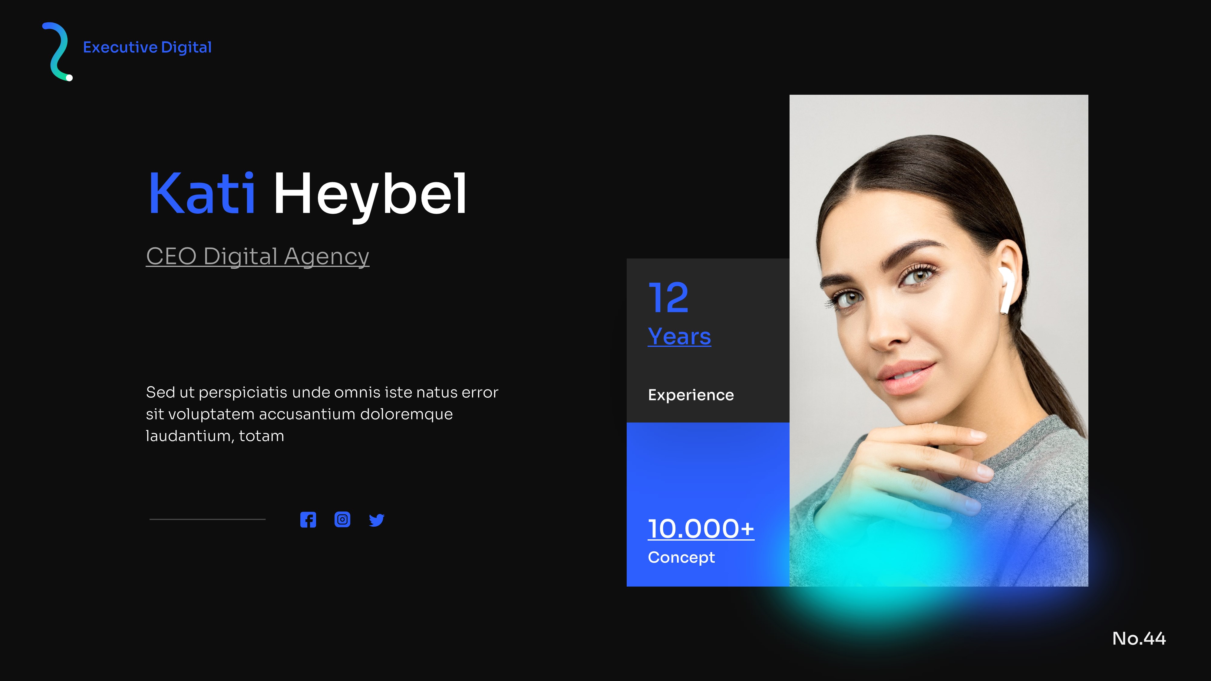 Executive Digital Powerpoint Template, Presentation Templates ...