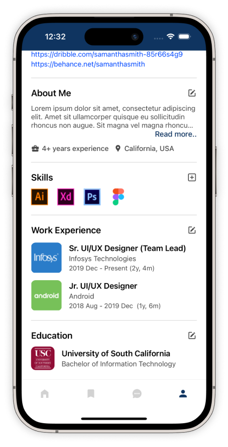 Job Classifieds App in React Native CLI | Job Finding App | Recruitment ...