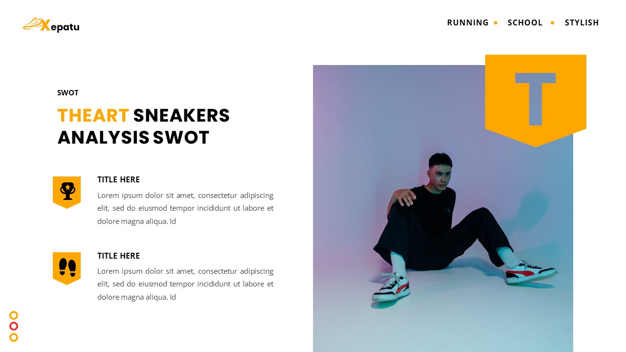 Xepatu - Shoes & Sneakers PowerPoint Template, Presentation Templates
