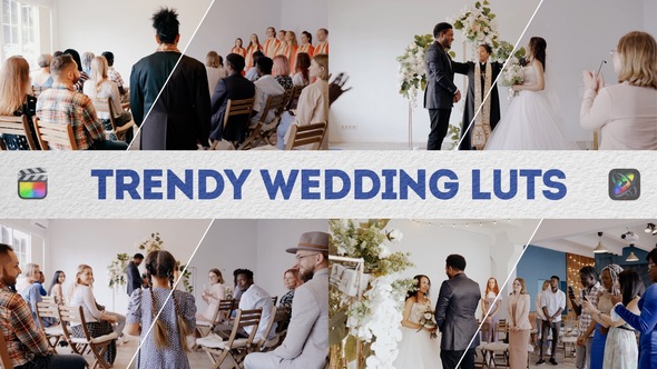 Trendy Wedding LUTs | FCPX & Apple Motion, Apple Motion Templates ...