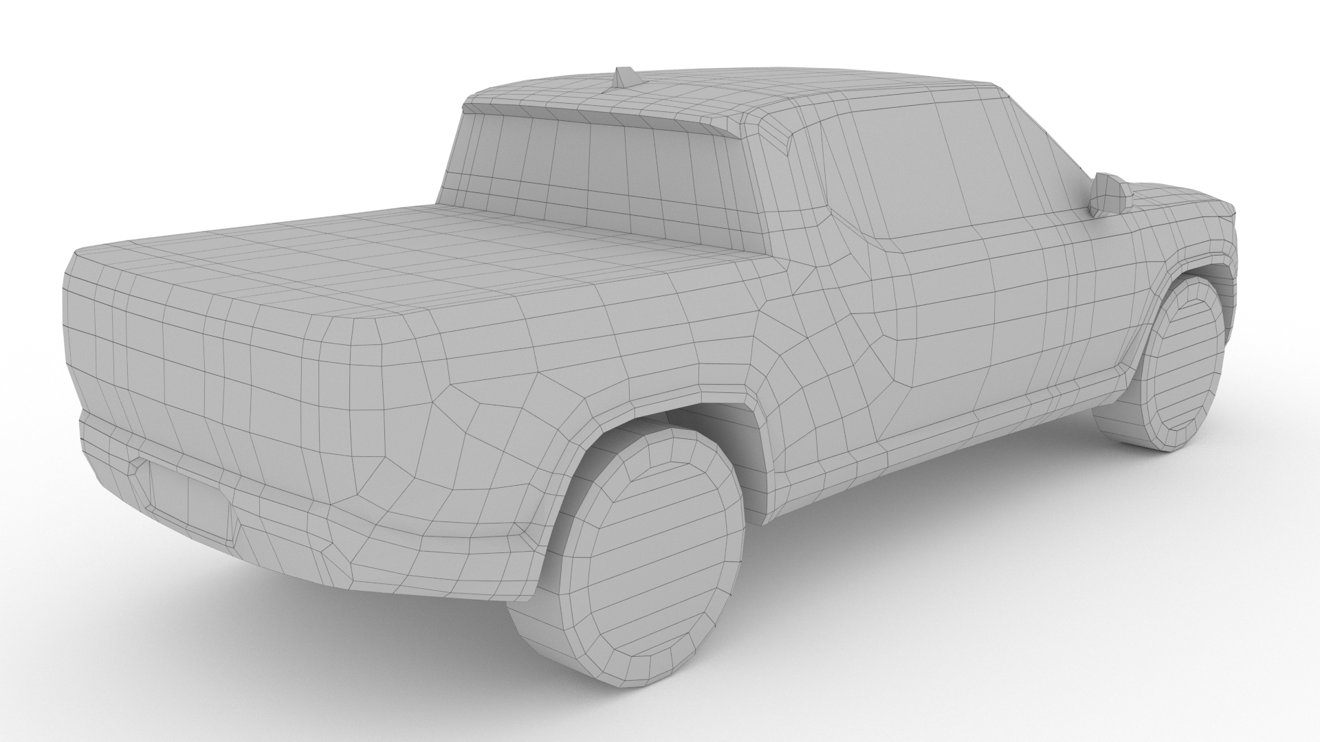 Rivian R1T 2023 by LowMOD | 3DOcean