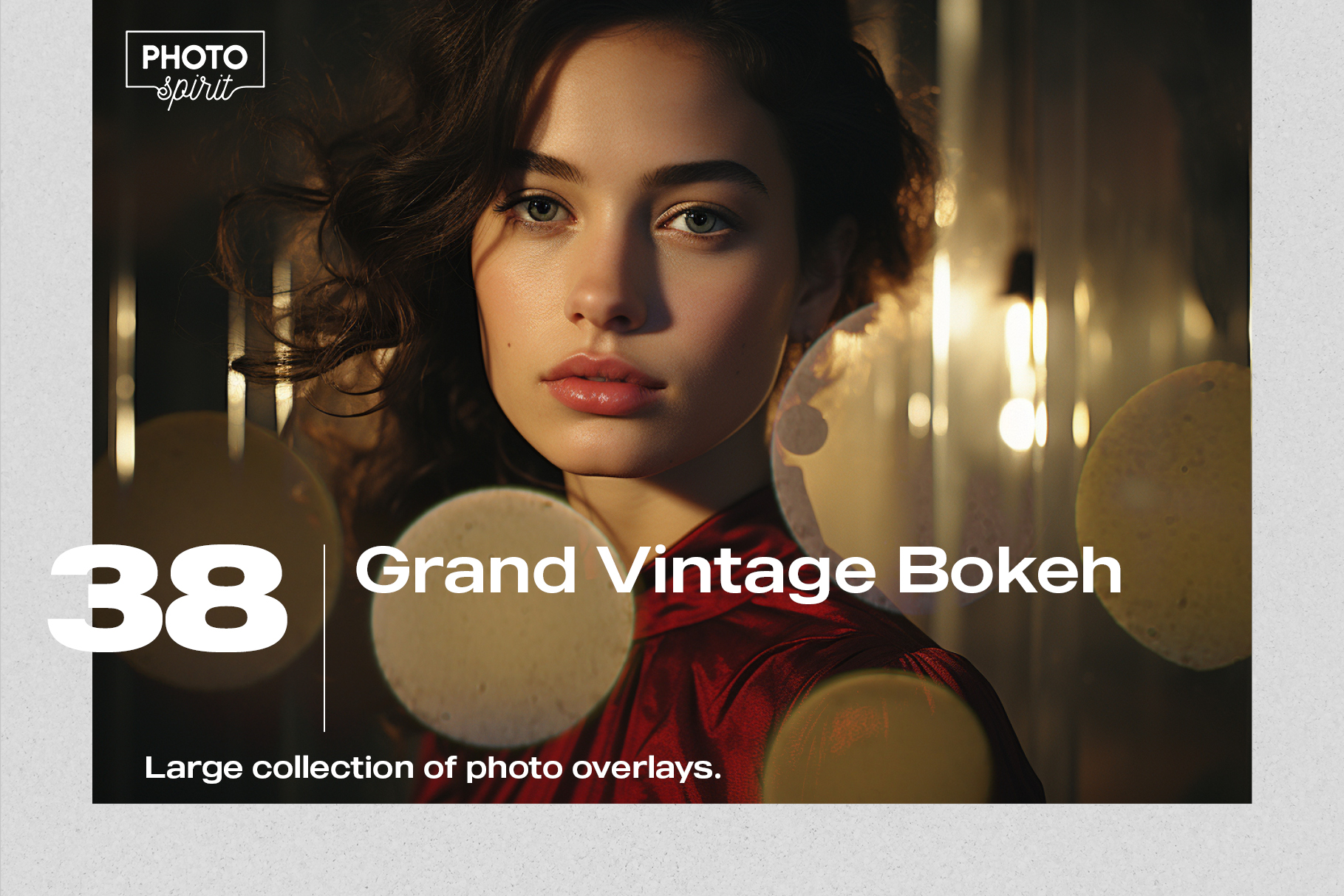 38 Grand Vintage Bokeh Effect Photo Overlays, Add-ons | GraphicRiver