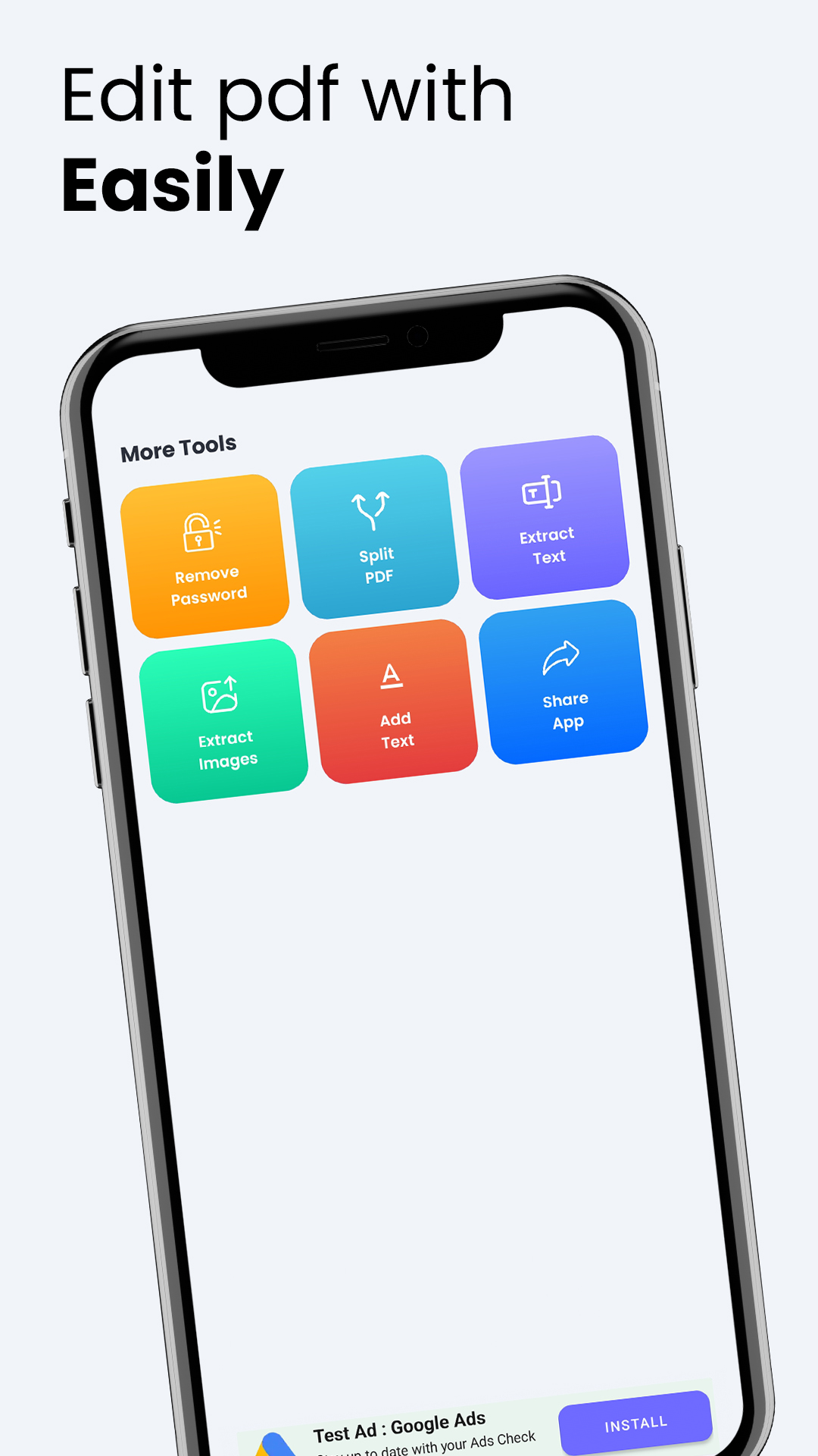 Quick Editor - All in One PDF Editor - Android App with - Admob ...