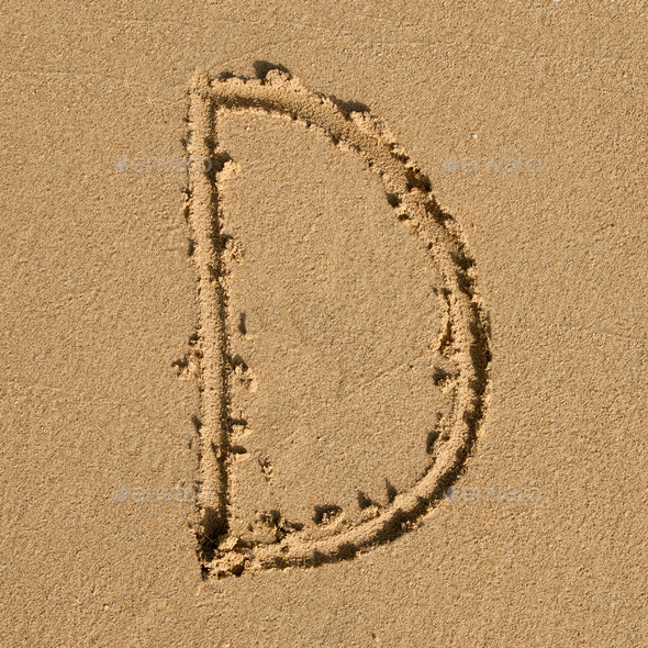 English sandy alphabet Stock Photo by AFGreen | PhotoDune