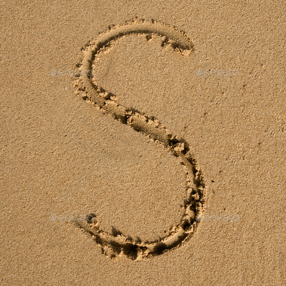 English sandy alphabet Stock Photo by AFGreen | PhotoDune