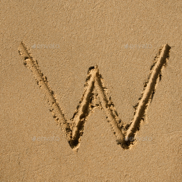 English sandy alphabet Stock Photo by AFGreen | PhotoDune
