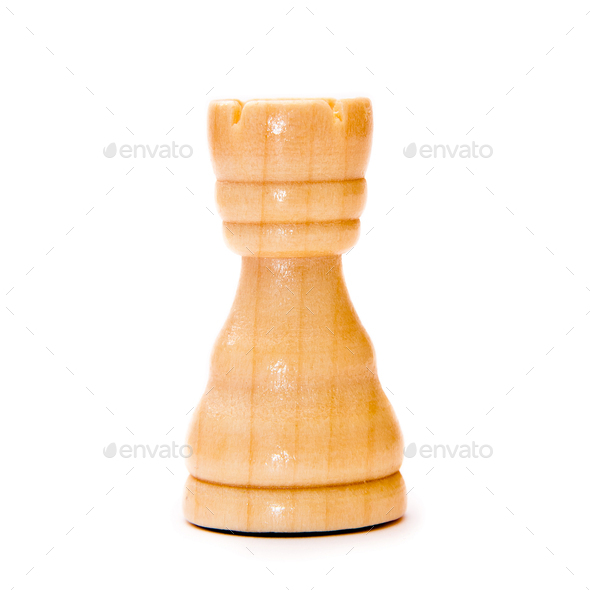 white chess piece rook Stock Photo by AFGreen | PhotoDune