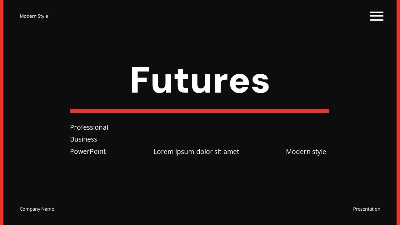 Futures - Powerpoint Template, Presentation Templates | GraphicRiver