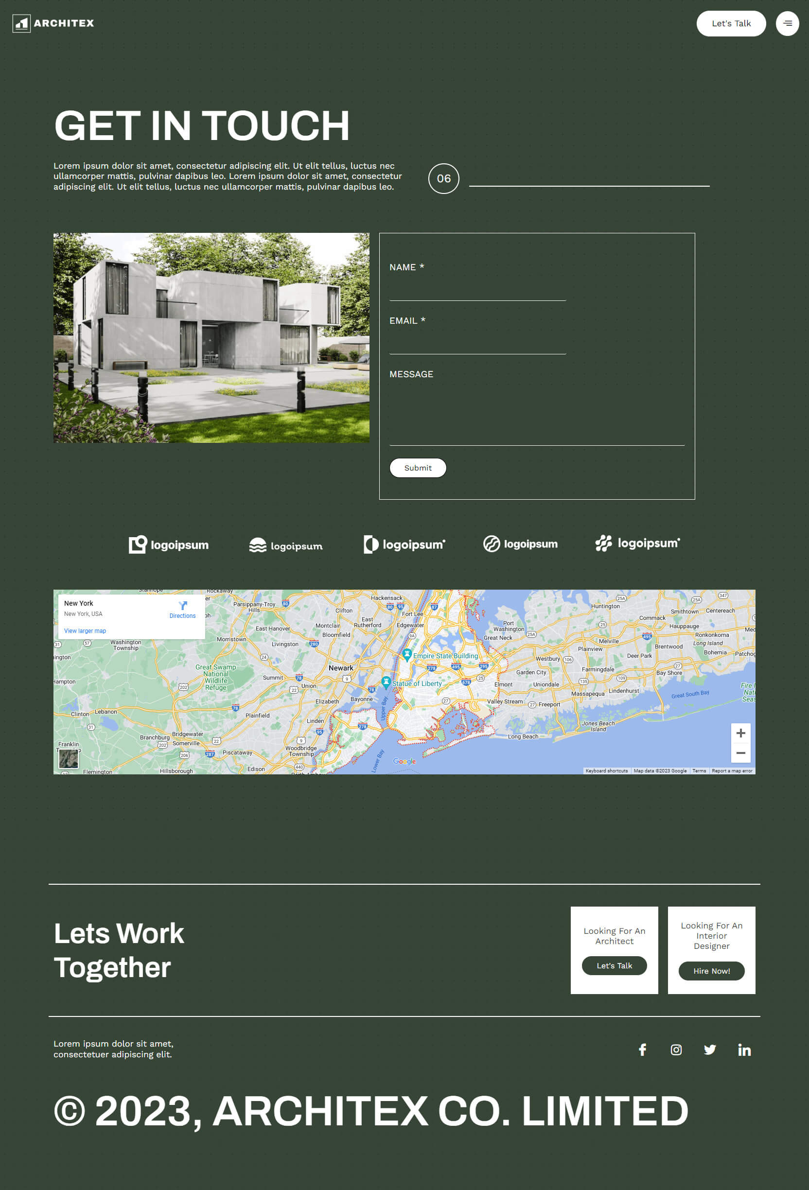 Architex - Architecture & Interior Design Elementor Template Kit by DesignSutra