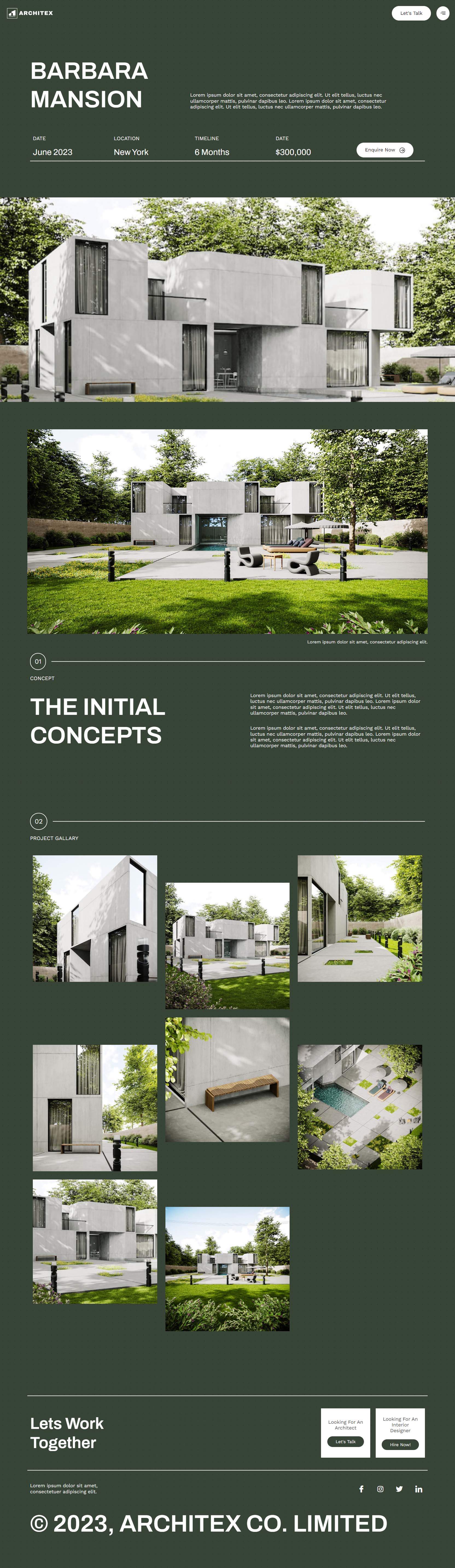 Architex - Architecture & Interior Design Elementor Template Kit by DesignSutra