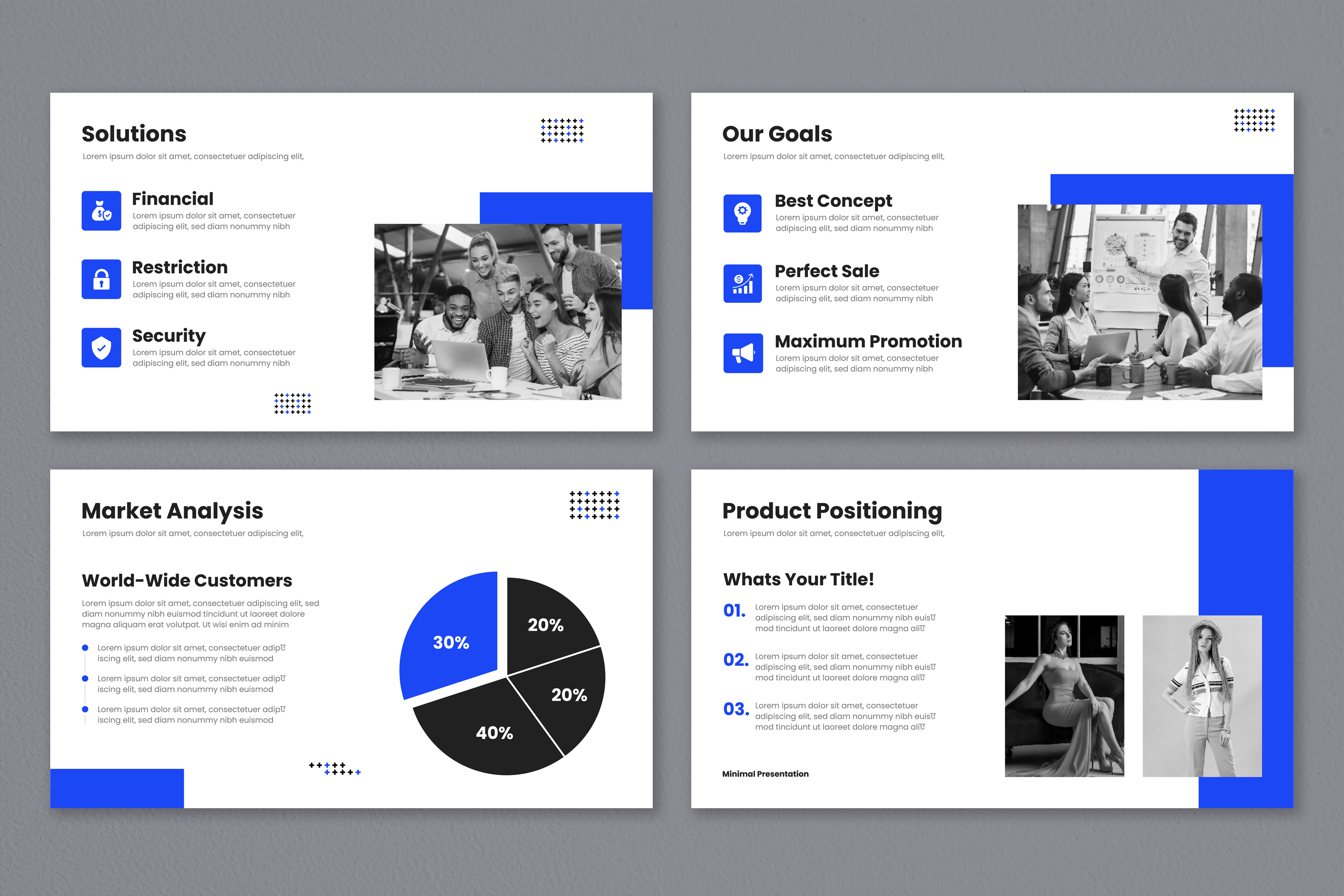 Minimal Project Proposal Presentation, Presentation Templates ...