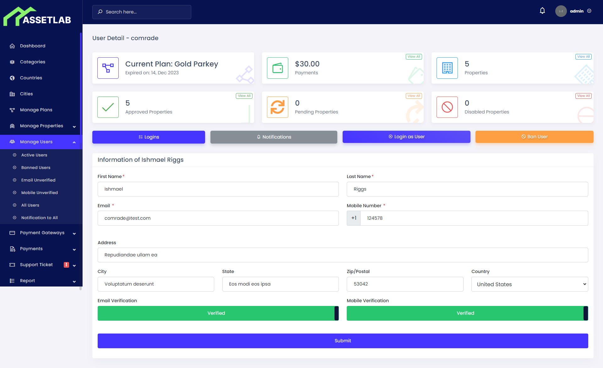 AssetLab - Property Listing Platform | Property Buy Sell | Property Rent by ViserLab