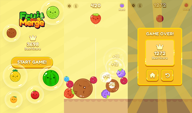 Watermelon Fruit 2048 - HTML5 Game (Construct 3) by sunafgames | CodeCanyon