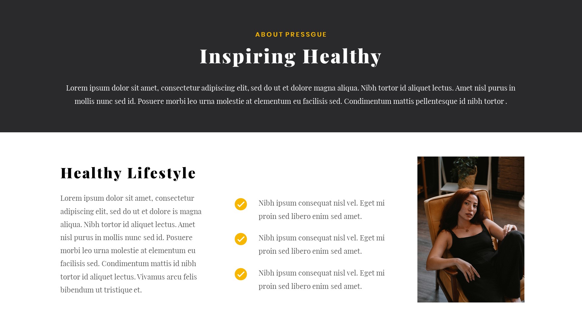 Pressgue - Magazine Google Slides Template, Presentation Templates
