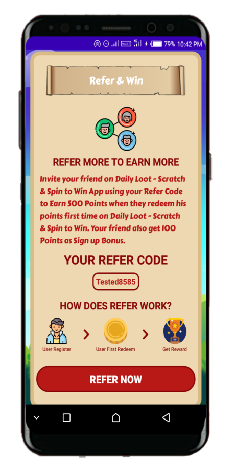 Scratch & Spin to Win Android App with Earning System (Admob, Facebook ...