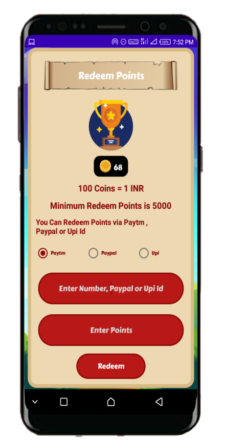 Scratch & Spin to Win Android App with Earning System (Admob, Facebook ...
