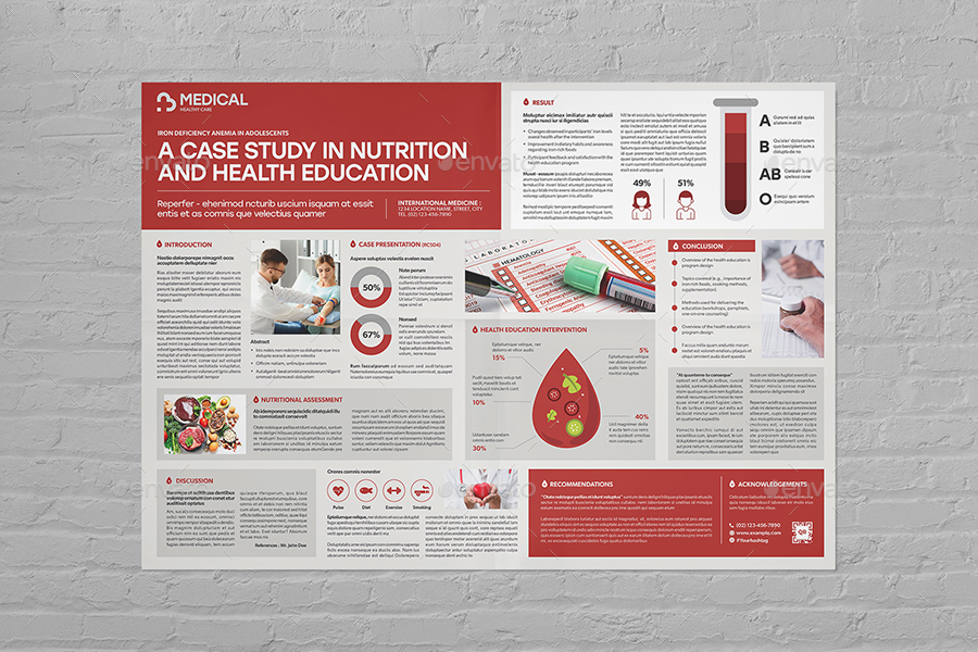 Landscape Research Poster, Print Templates | GraphicRiver