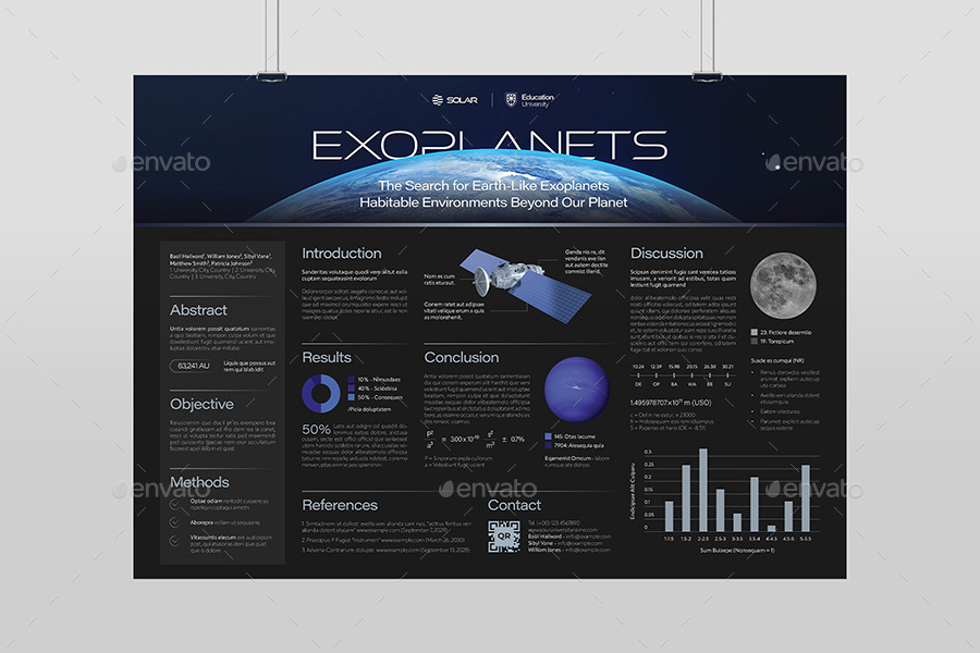 Landscape Research Poster, Print Templates | GraphicRiver