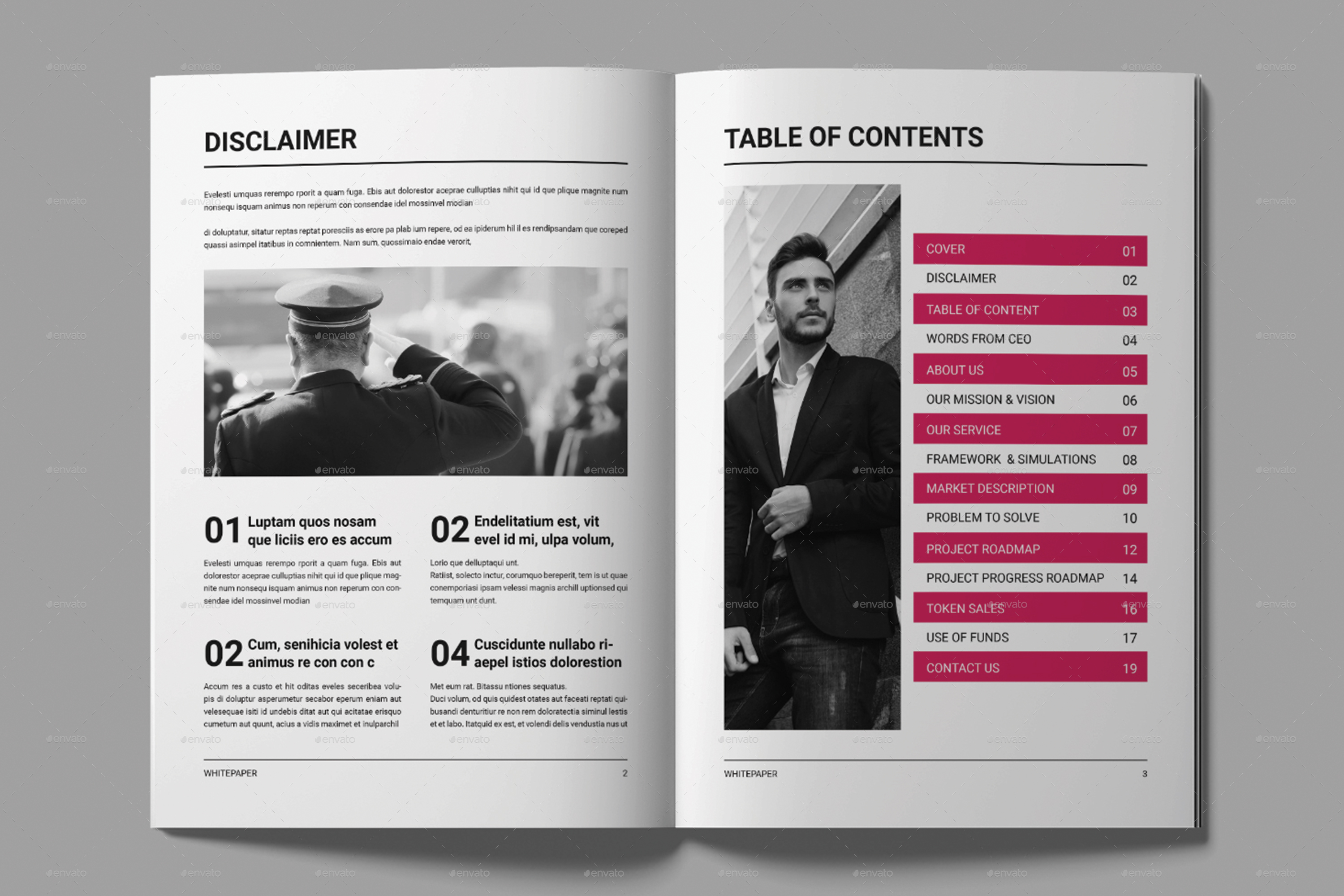 Corporate White Paper Design Template, Print Templates | GraphicRiver