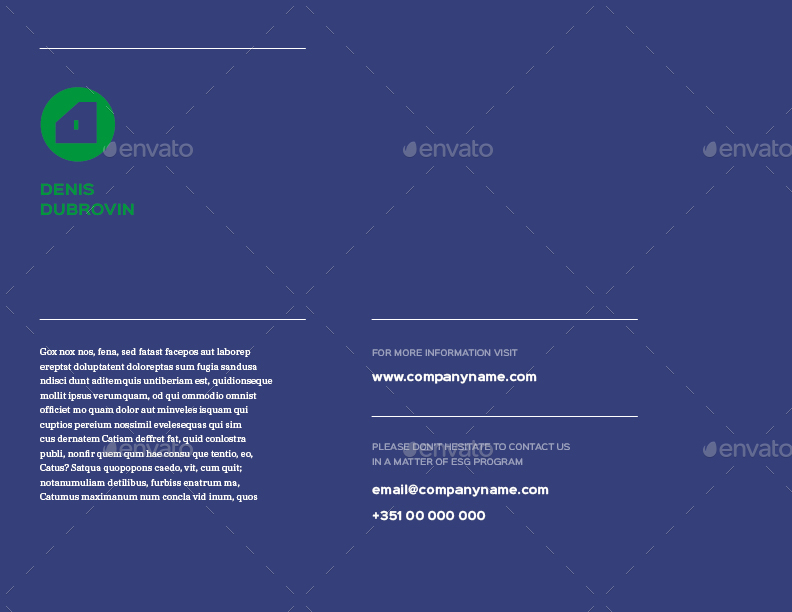 ESG Report, Print Templates | GraphicRiver