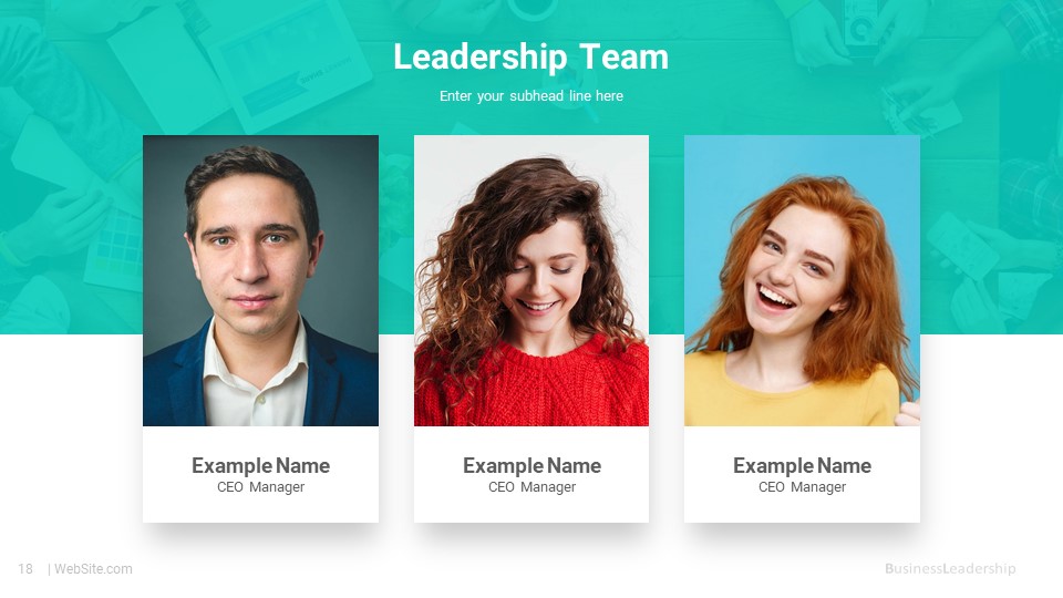 Business Leadership PowerPoint Presentation Template, Presentation ...