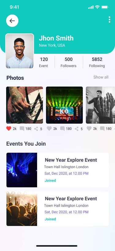 Eventy - Event Booking React Native Expo Ui Kit by lalastudio12 ...