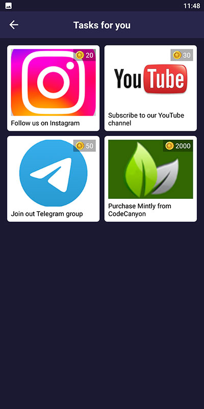Mintly - Advanced Multi Gaming Rewards App by MintSoft | CodeCanyon