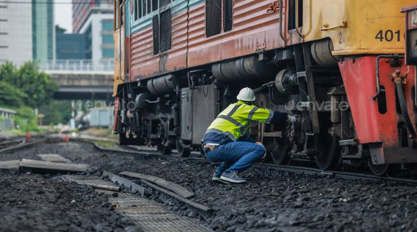 Rail technicians identify, repair engine issues, prevent fuel leaks for ...