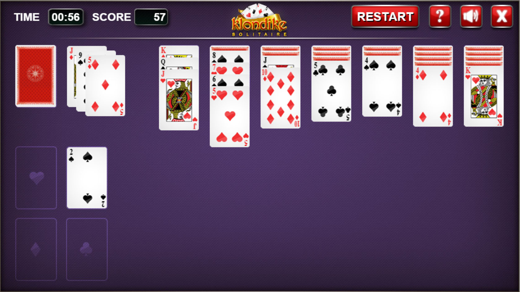 Klondike - HTML5 Solitaire Game by codethislab | CodeCanyon