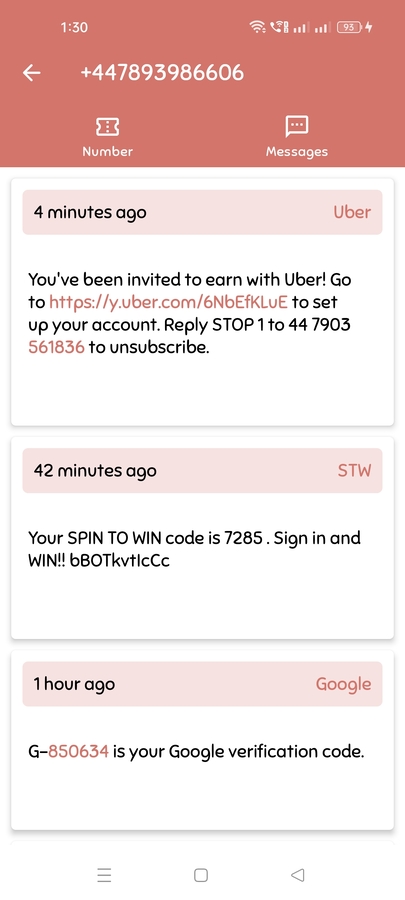 Temp Number - Temporary Phone Numbers App with AdMob Ads by G-Devs