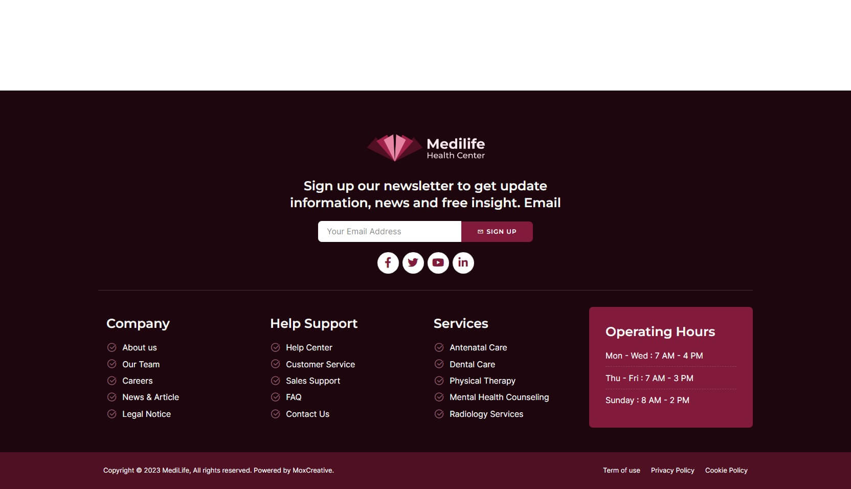 MediLife - Medical Clinic Services Elementor Template Kit by moxcreative